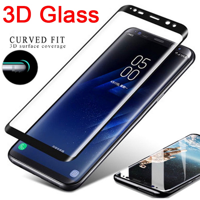 Vidrio Templado Curvo 3d Para Samsung Note Full Cover 20 10 9 8 S21 S20
